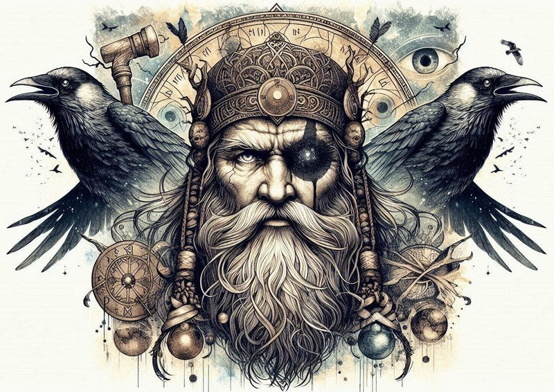 Oakhart Mythology Prints - Celtic & Norse Art | Angel Clothing