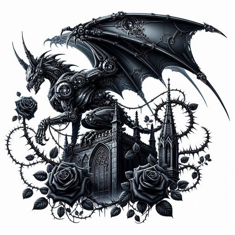 Oakhart Gothic Prints - Angel Clothing