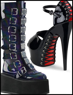 Ladies Gothic and Alternative Boots and Shoes – Angel Clothing