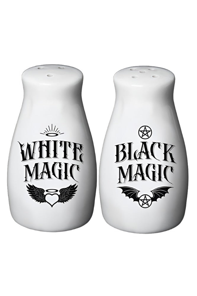 White Magic, Black Magic Salt and Pepper Sets – Angel Clothing