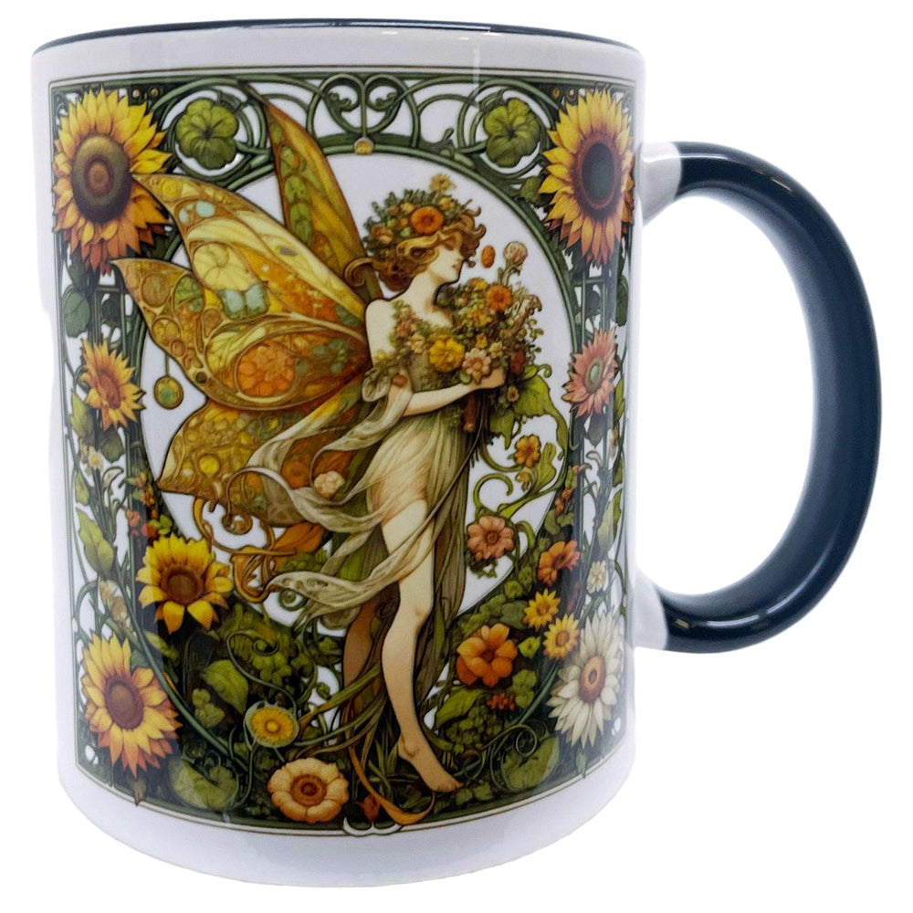 Summer Fairy Mug | Vibrant Ceramic Mug | Angel Clothing