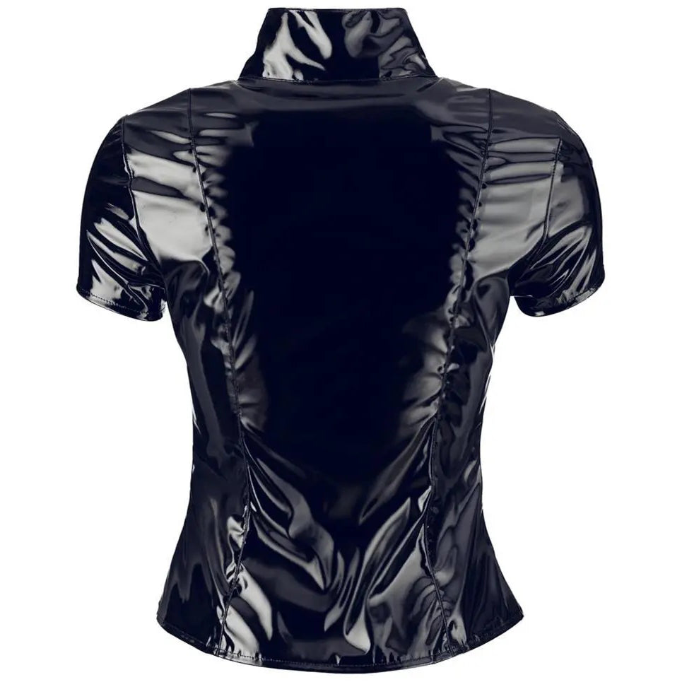 Black Level Vinyl Zip Top – Angel Clothing