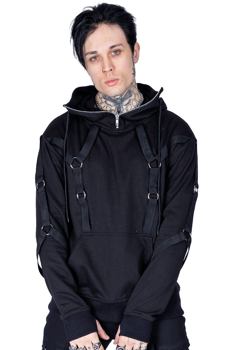 Chemical Black Titan Hood | Angel Clothing