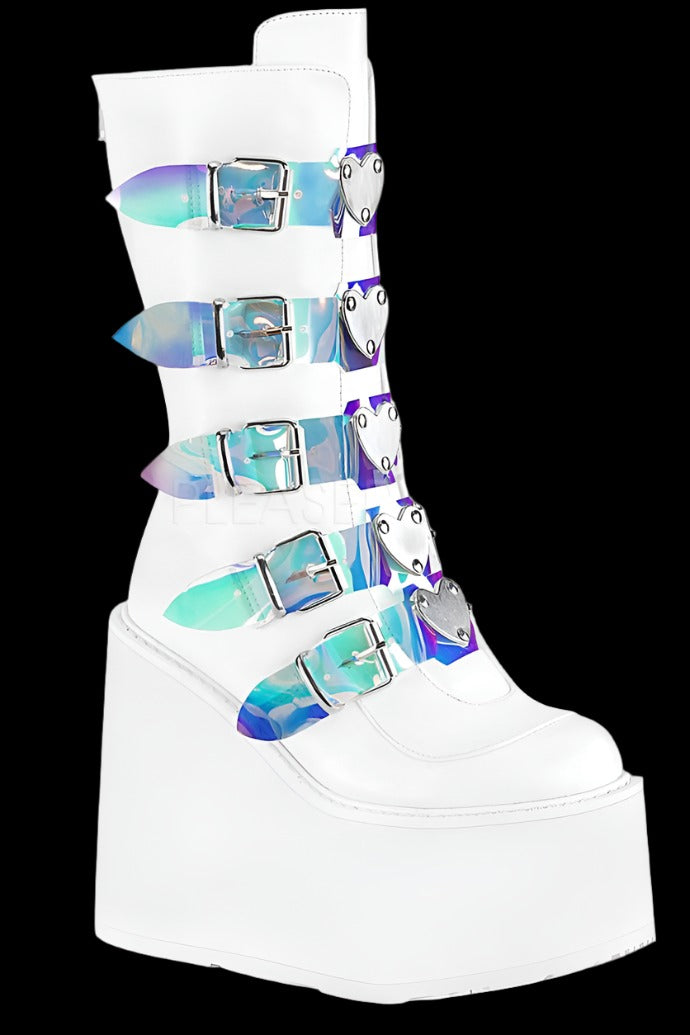 DemoniaCult SWING 230 Boots White – Angel Clothing