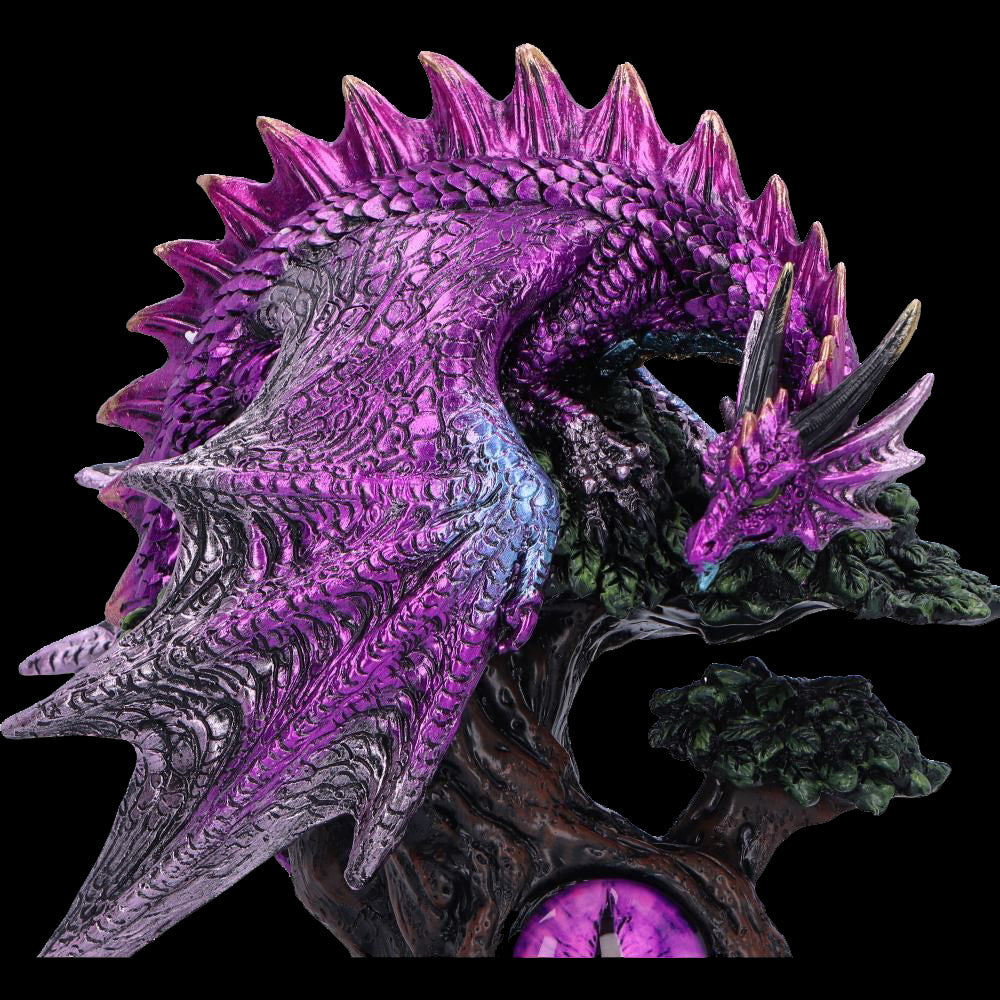 Draconic Seer Purple Dragon Eye Figurine – Angel Clothing