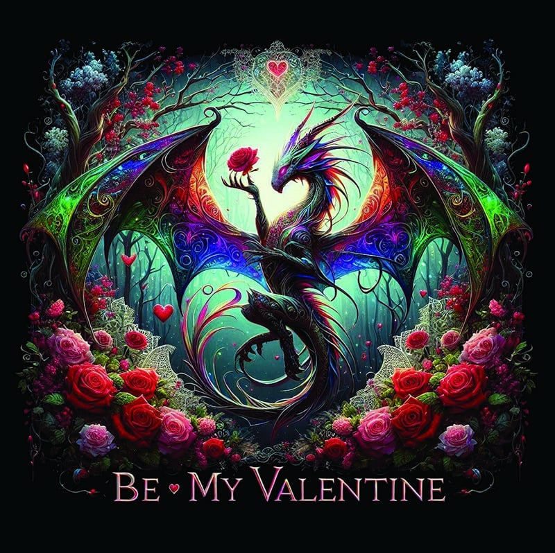 Oakhart Dragon Valentine Card – Angel Clothing