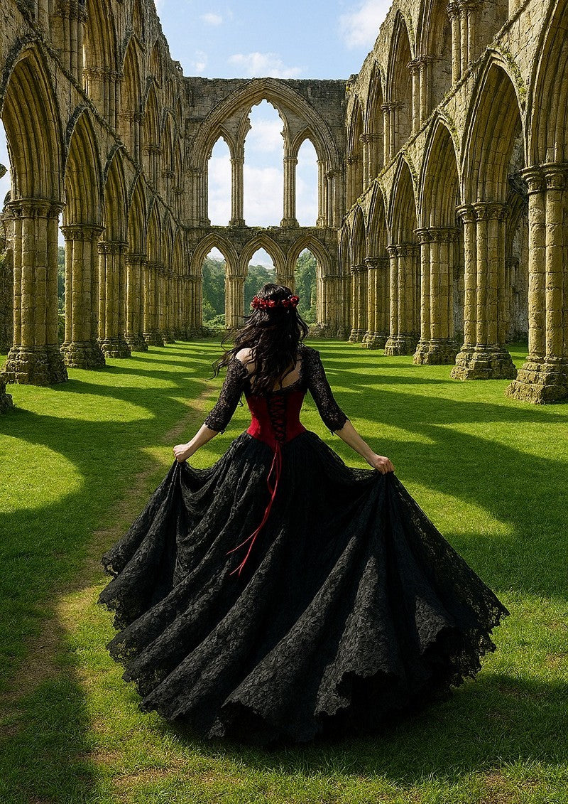 "Lost in History" Gothic Art Print Framed | Oakhart Industries – Angel ...