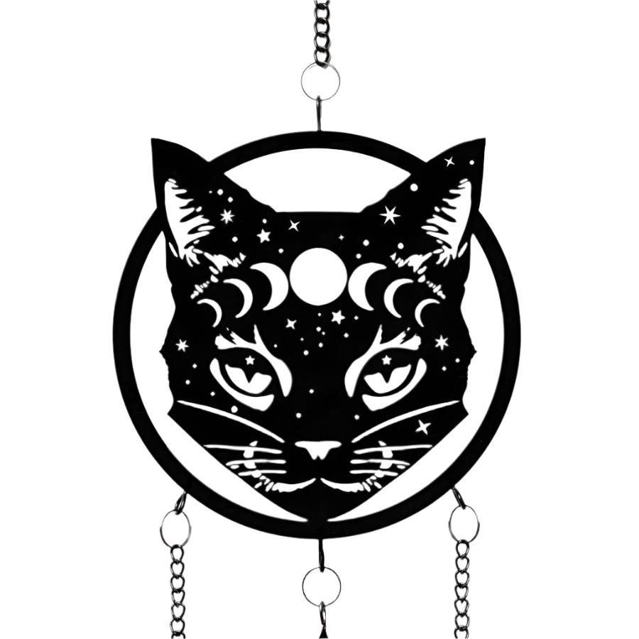 Alchemy Celestial Cat Wind Chime – Angel Clothing