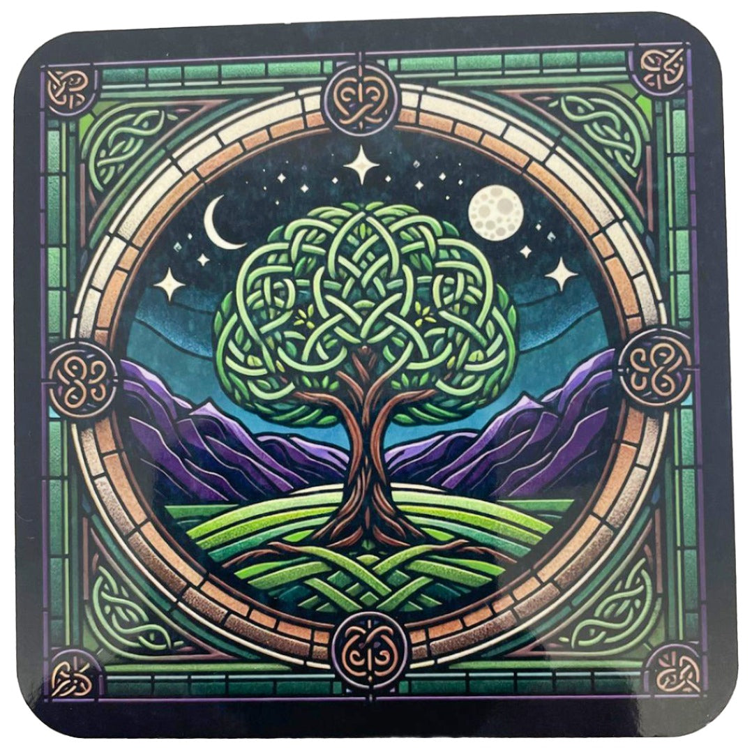 Celtic Knot Tree of Life Coaster – Angel Clothing