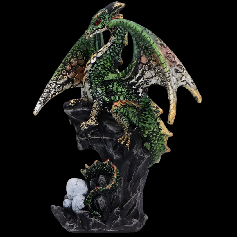 Den Defender Green Dragon Figurine – Angel Clothing