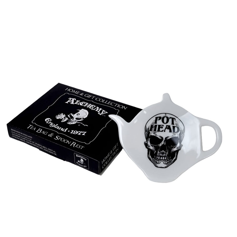 Alchemy Pot Head Tea Spoon Holder Rest | Angel Clothing