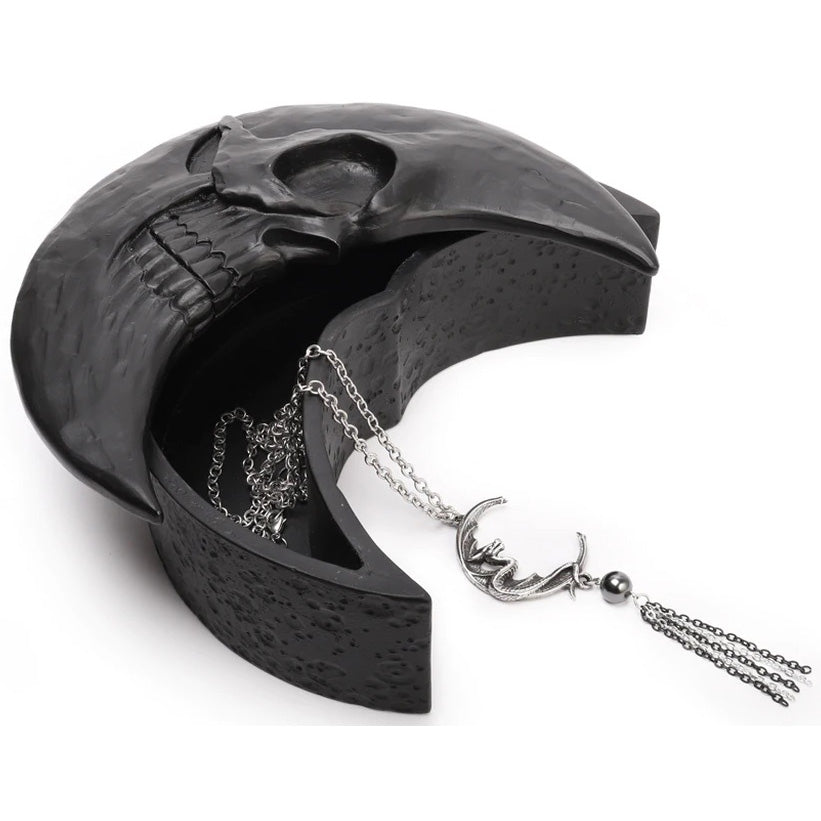 Alchemy Black Skull Moon Box | Angel Clothing