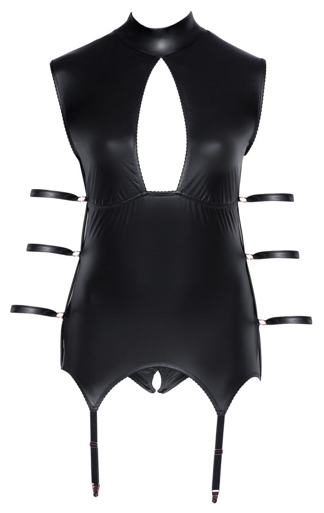 Cottelli Bondage Plus Size Basque | Angel Clothing