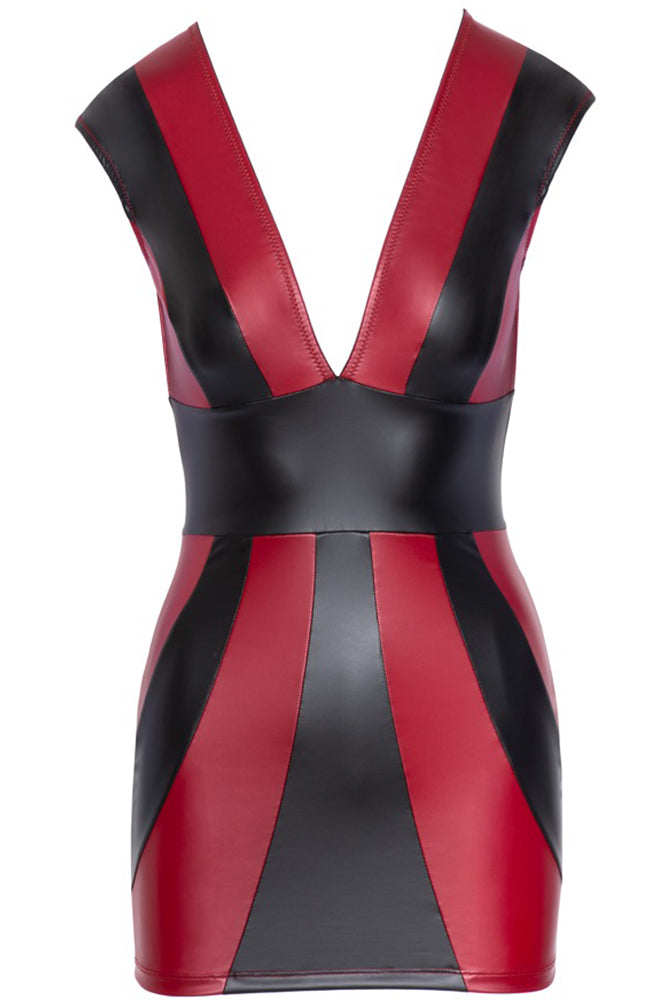 Cottelli Party Black Red Dress | Angel Clothing