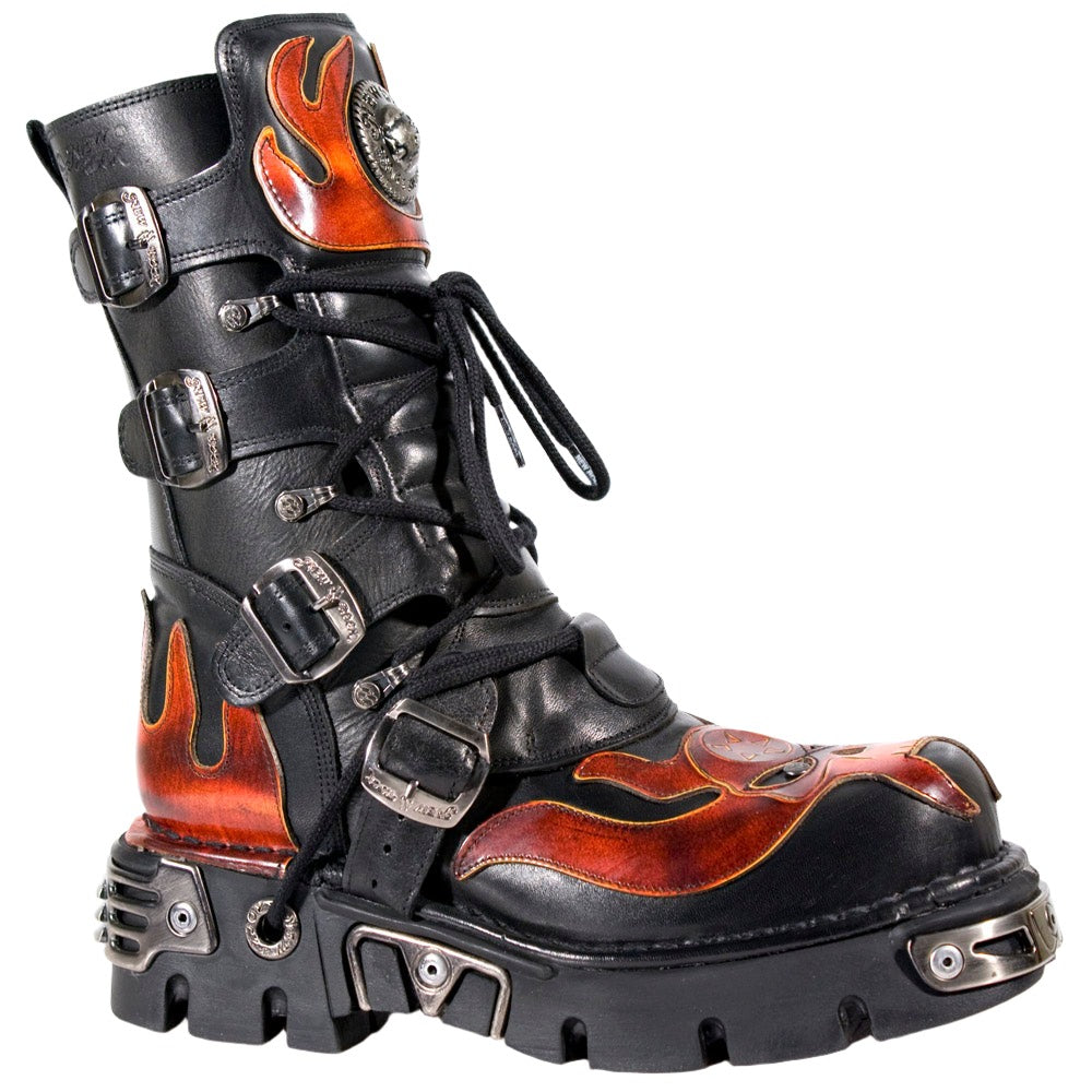 New Rock Flame Boots M.107-S1 | Angel Clothing