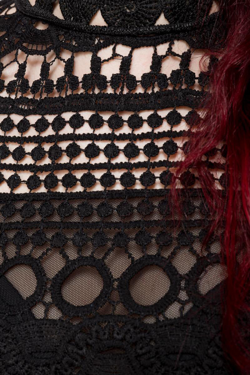 Ocultica Gothic Body Aus Spitze (S, L) – Angel Clothing