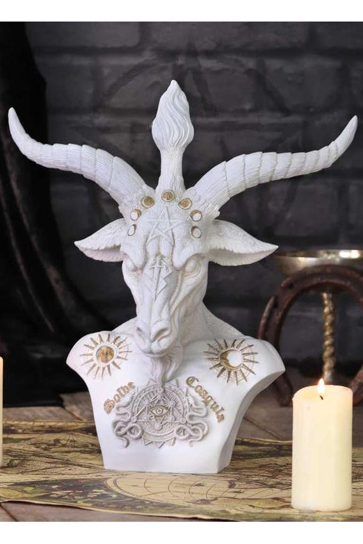 Baphomet Bust White | Angel Clothing