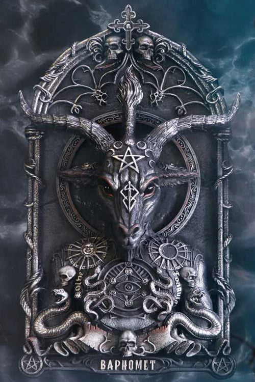 Baphomets Invocation Wall Plaque | Angel Clothing