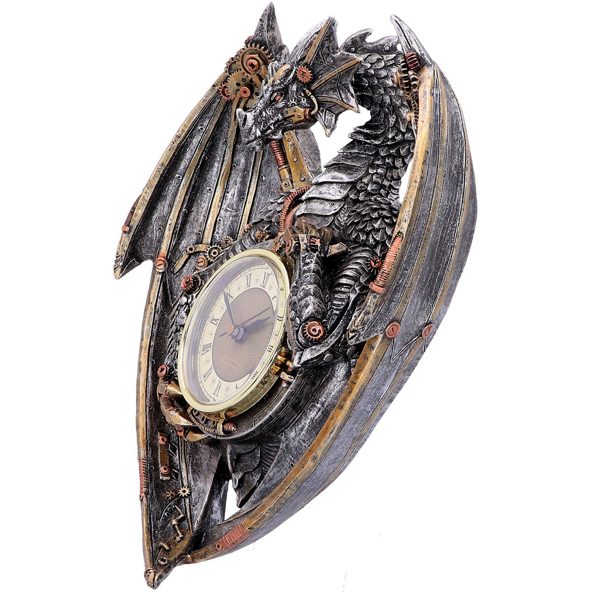 Dracus Horologium Steampunk Dragon Clock | Angel Clothing