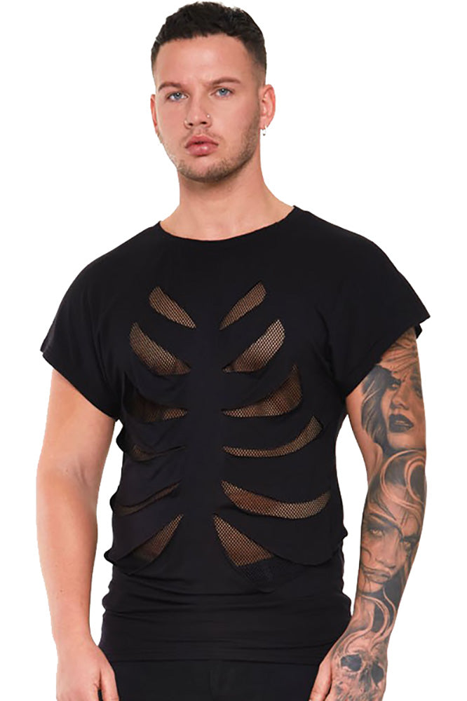 Jawbreaker Rib Cage T-shirt | Angel Clothing