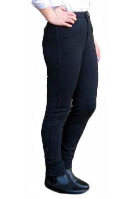 Ladies Classic Black Jodphurs | Angel Clothing