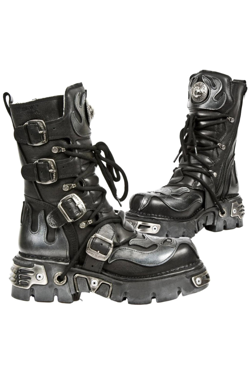 New Rock Flame Boots M.107-S2 | Angel Clothing